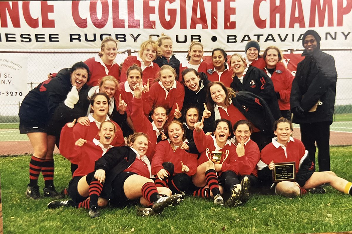 The Power of the Pitch- 25 years of NU Women’s Rugby - NU News