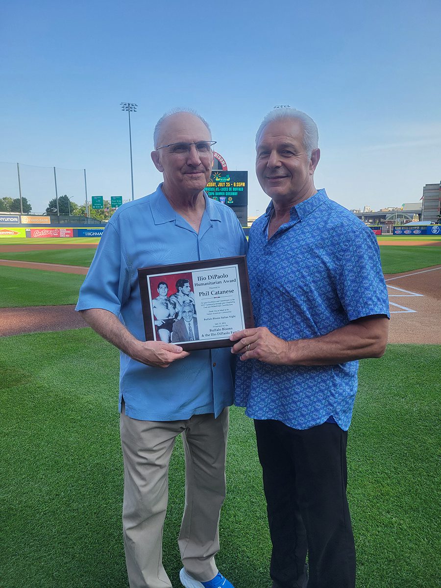 Phil Catanese Honored for Community Service - NU News