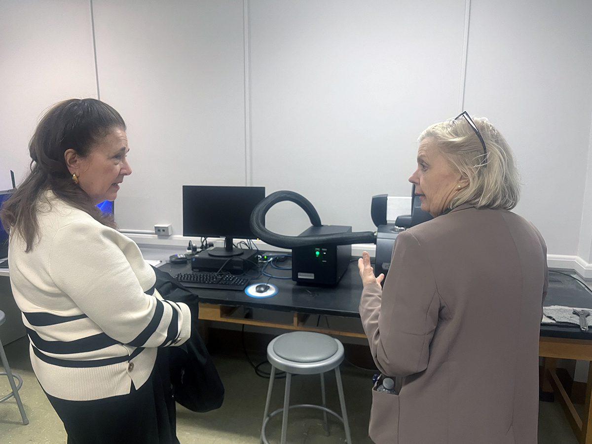 Dr. Cheryl Mitchell Meets with Staff of Niagara University’s Biomedical ...